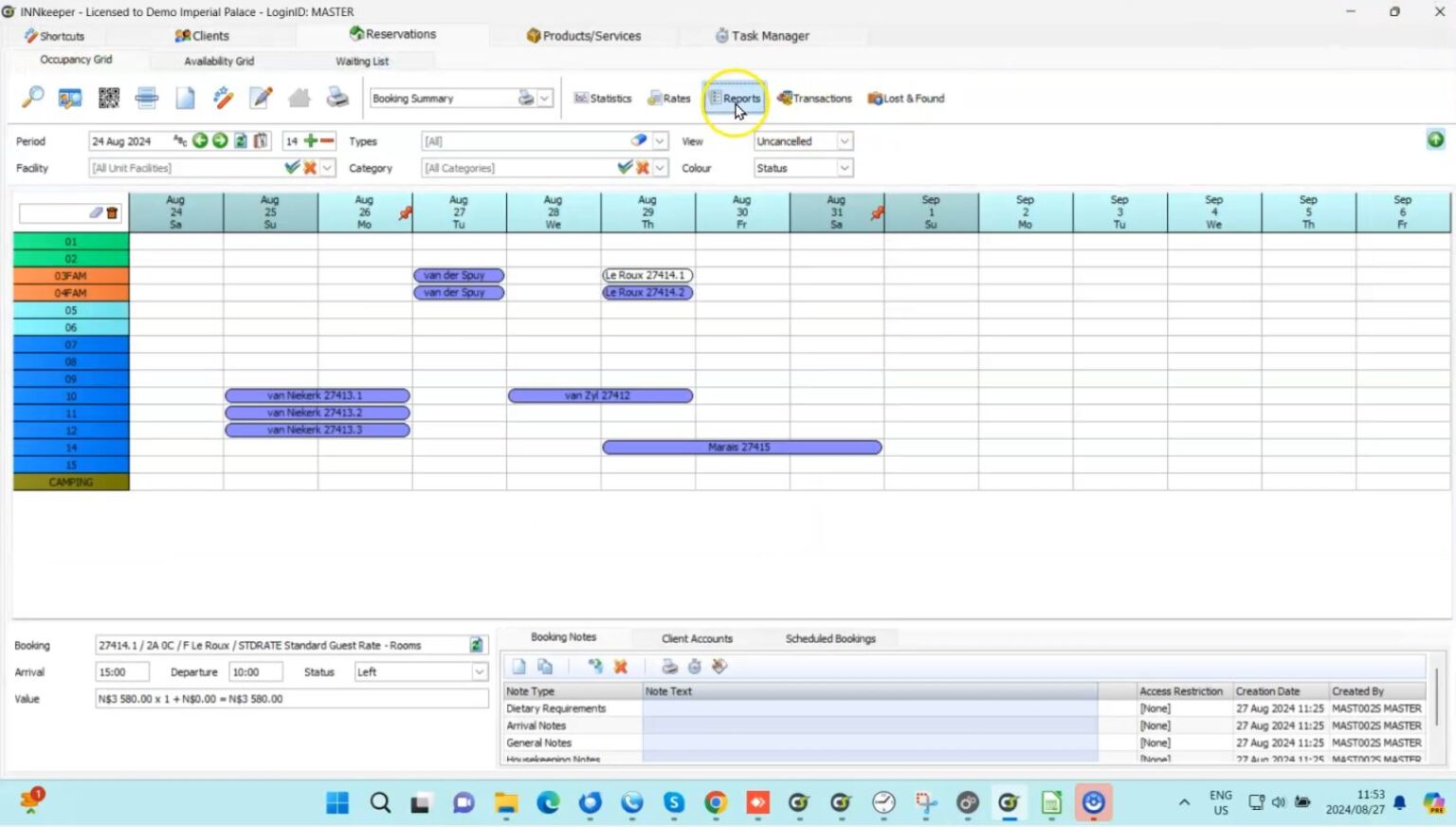 - Tutorial - Generating your HAN Report with INNkeeper.